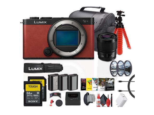 Click here for Panasonic Lumix S9 Mirrorless Camera (Red) Bundle... prices