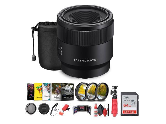 Click here for Sony FE 50mm f/2.8 Macro Lens + Sling Backpack + P... prices