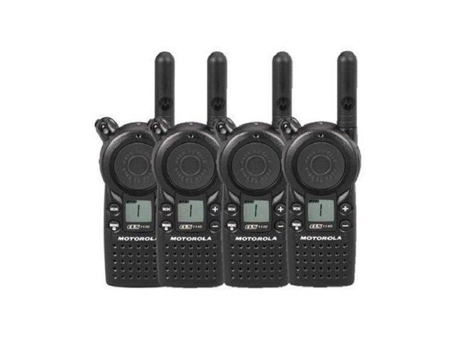 Click here for 4 x Motorola CLS1110 Two Way Radio Walkie Talkies... prices