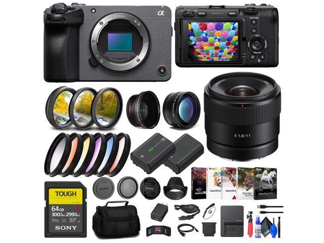 Click here for Sony FX30 Digital Cinema Camera + Sony E 11mm Lens... prices