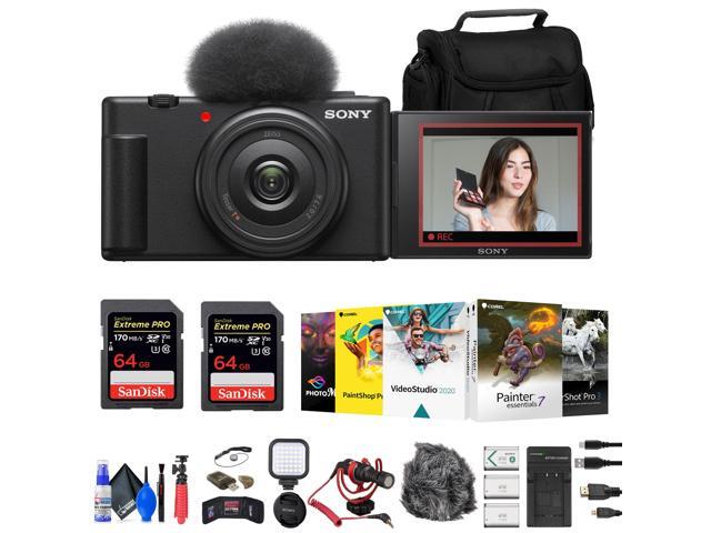 Click here for Sony ZV-1F Vlogging Camera (Black) (ZV1F/B) + Case... prices