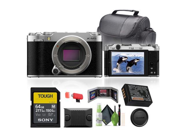 Click here for Fujifilm X-M5 Mirrorless Digital Camera Body (Silv... prices