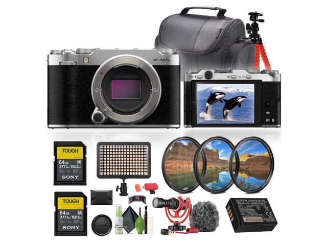 Click here for Fujifilm X-M5 Mirrorless Camera Body + 2x 64GB Car... prices