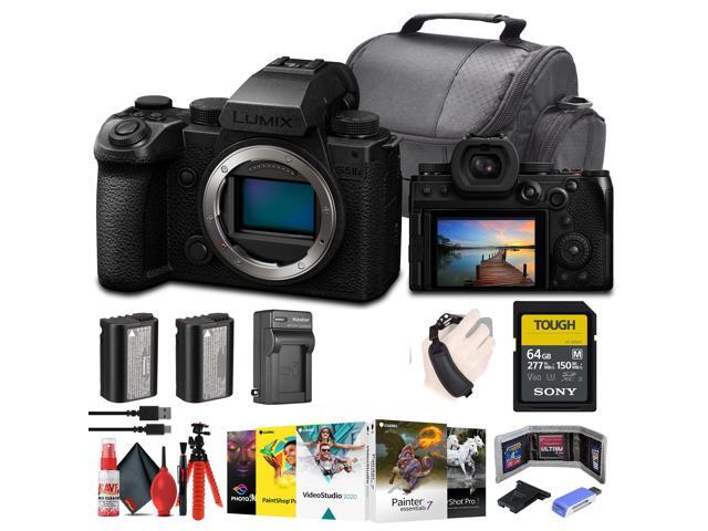 Click here for Panasonic Lumix S5 IIX Mirrorless Camera + 64GB Me... prices