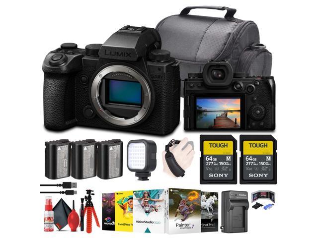 Click here for Panasonic Lumix S5 IIX Mirrorless Camera + 2 x 64G... prices