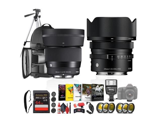 Click here for Sigma 56 1.4 and 24 3.5 Sony E Bundle prices