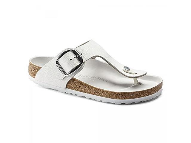 Click here for Birkenstock Womens Gizeh Big Buckle Sandals  White... prices