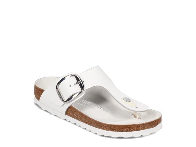Click here for Birkenstock Womens Gizeh Big Buckle Sandals  White... prices
