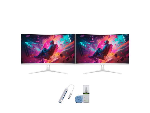 Click here for Crua 27 inch 100HZ Monitor White 2 pack prices