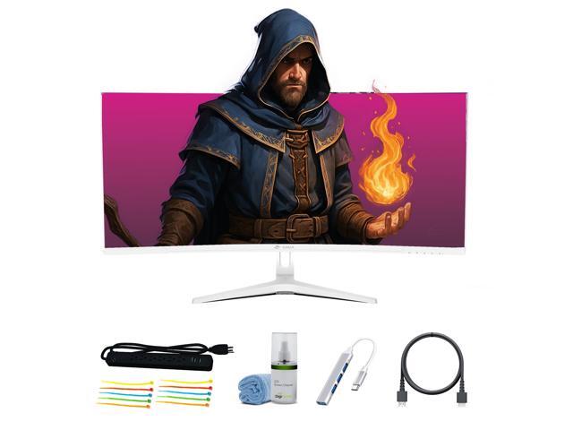 Click here for Crua 34 inch 144HZ Monitor White prices