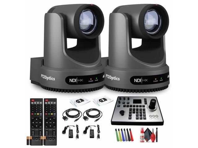 Click here for 2 x PTZOptics Move 4K PTZ Camera with 20x Zoom (Gr... prices