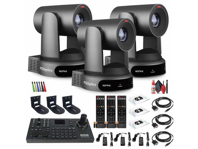 Click here for 3 x PTZOptics Move 4K PTZ Camera with 30x Zoom (Gr... prices