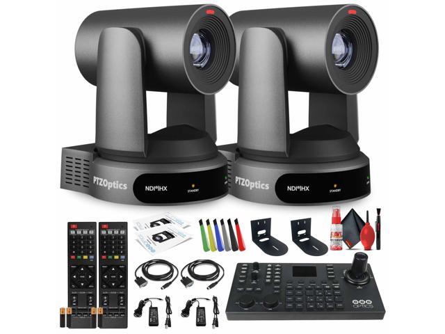 Click here for 2 x PTZOptics Move 4K PTZ Camera with 30x Zoom (Gr... prices