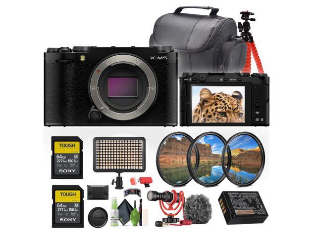 Click here for Fujifilm X-M5 Mirrorless Camera Body + 2x 64GB Car... prices
