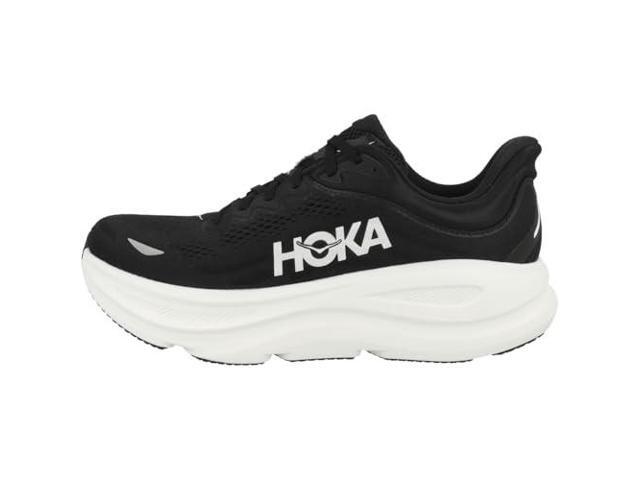 Click here for Hoka Mens Bondi 9 Sneaker  Black/White  9 prices