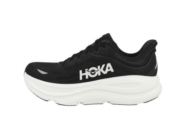 Click here for Hoka Mens Bondi 9 Sneaker  Black/White  12 prices