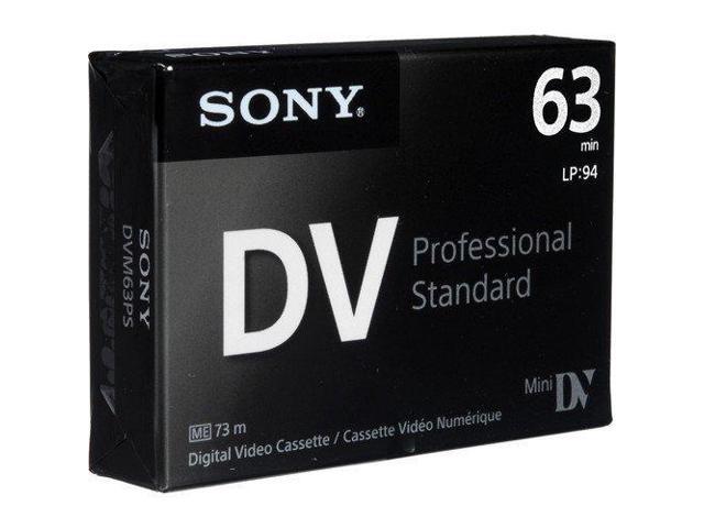 Click here for Sony DVM63PS MiniDV 63min Professional Standard -... prices