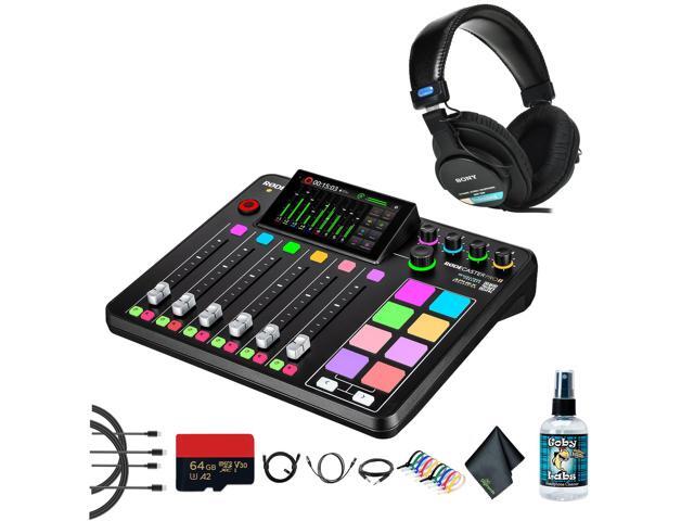 Click here for RODE RODECaster Pro II + Headphones + 64GB Micro S... prices