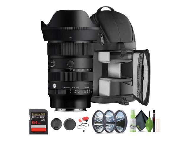 Click here for Sigma 17-40mm f/1.8 DC Art Lens (L-Mount) Bundle 1 prices