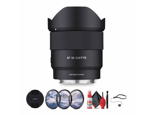 Click here for Rokinon AF 16mm f/2.8 P FE Lens (Sony E) Bundle prices