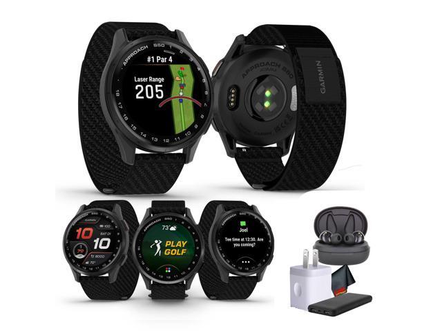 Click here for Garmin Approach S50  Slate/Black Nylon GPS Golf Sm... prices