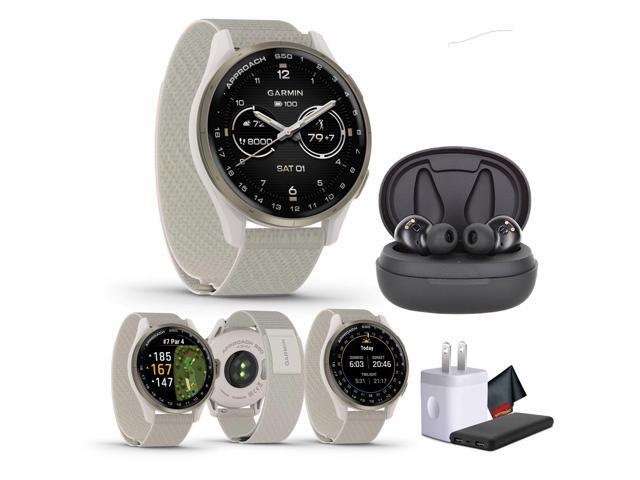 Click here for Garmin Approach S50  Cream Gold/Ivory Nylon GPS Go... prices