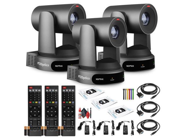 Click here for 3 x PTZOptics Move 4K PTZ Camera with 30x Zoom (Gr... prices