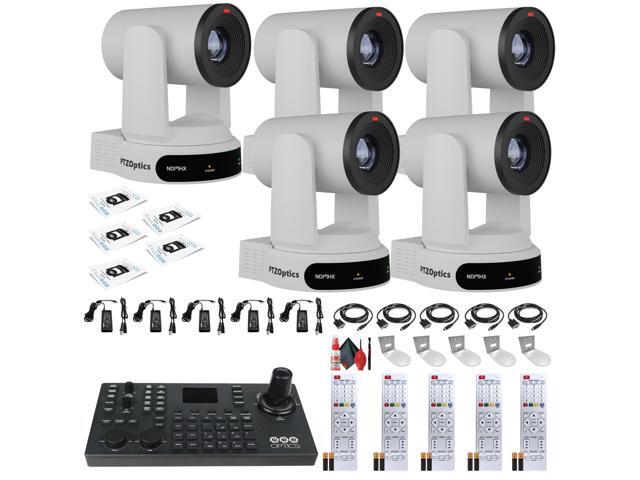 Click here for 5 x PTZOptics Move 4K PTZ Camera with 30x Zoom (Wh... prices