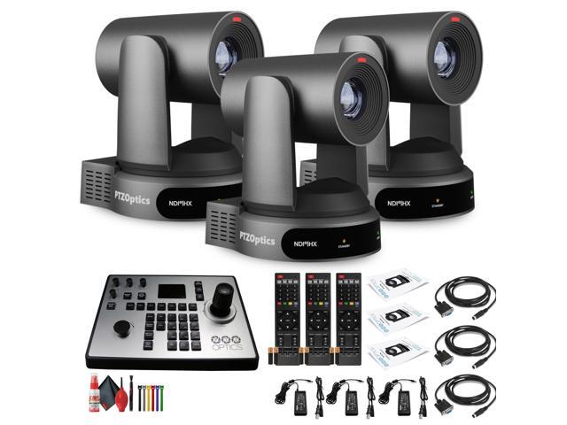 Click here for 3 x PTZOptics Move 4K PTZ Camera with 30x Zoom (Gr... prices