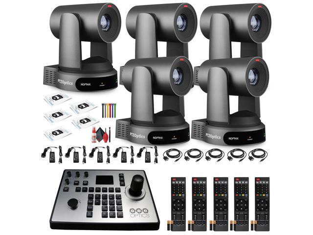 Click here for 5 x PTZOptics Move 4K PTZ Camera with 30x Zoom (Gr... prices