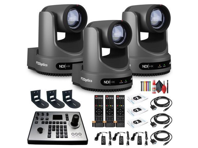 Click here for 3 x PTZOptics Move 4K PTZ Camera with 20x Zoom (Gr... prices
