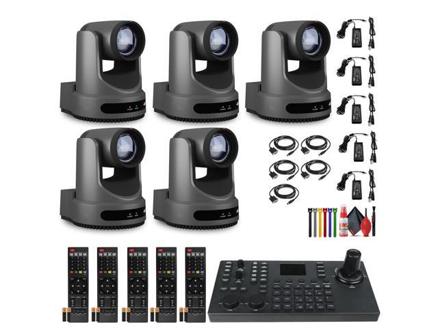 Click here for 5 x PTZOptics Move 4K PTZ Camera with 20x Zoom (Gr... prices