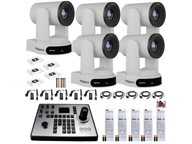 Click here for 5 x PTZOptics Move 4K PTZ Camera with 30x Zoom (Wh... prices