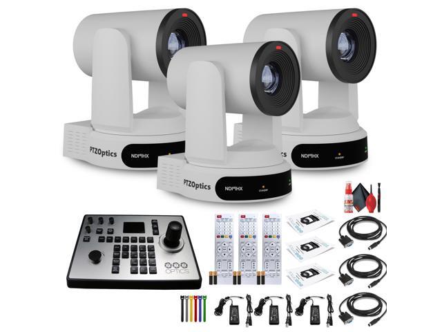 Click here for 3 x PTZOptics Move 4K PTZ Camera with 30x Zoom (Wh... prices