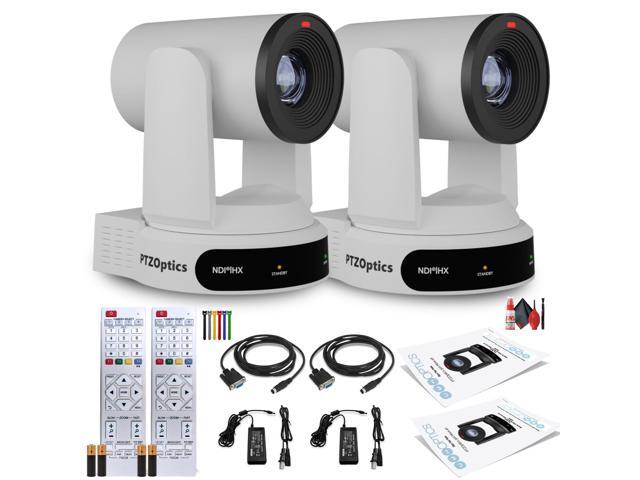 Click here for 2 x PTZOptics Move 4K PTZ Camera with 30x Zoom (Wh... prices