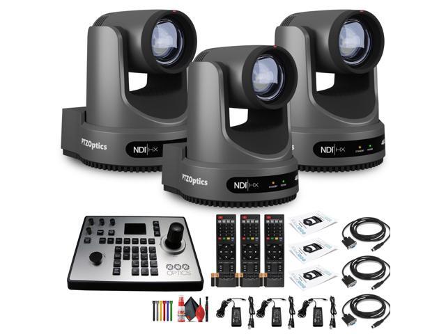 Click here for 3 x PTZOptics Move 4K PTZ Camera with 20x Zoom (Gr... prices