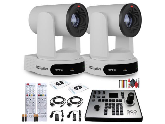 Click here for 2 x PTZOptics Move 4K PTZ Camera with 30x Zoom (Wh... prices