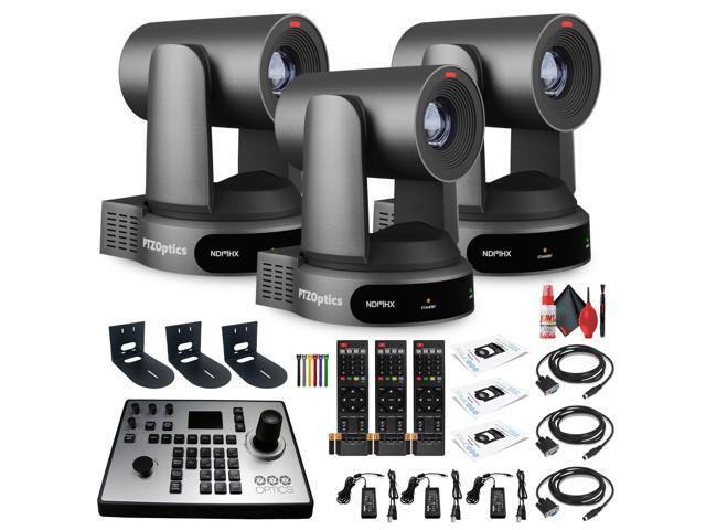 Click here for 3 x PTZOptics Move 4K PTZ Camera with 30x Zoom (Gr... prices