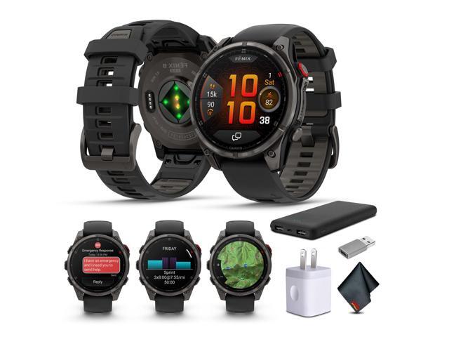 Click here for Garmin Fenix 8 Pro 47 mm  AMOLED  Sapphire  Carbon... prices
