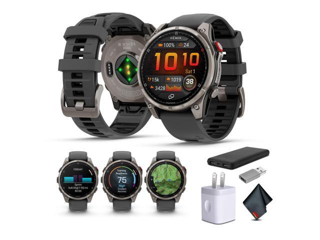 Click here for Garmin Fenix 8 Pro 47 mm  AMOLED  Sapphire  Titani... prices