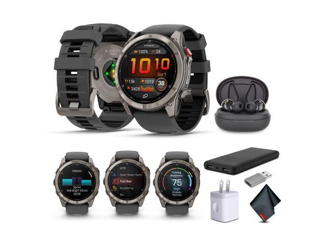 Click here for Garmin Fenix 8 Pro 51 mm  AMOLED  Sapphire  Titani... prices