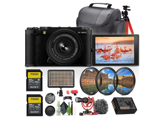 Click here for Fujifilm X-M5 Mirrorless Camera + XC 15-45mm f/3.5... prices