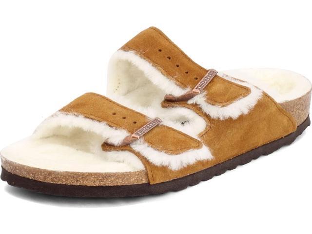 Click here for Birkenstock Womens Arizona Shearling Sandals  Mink... prices