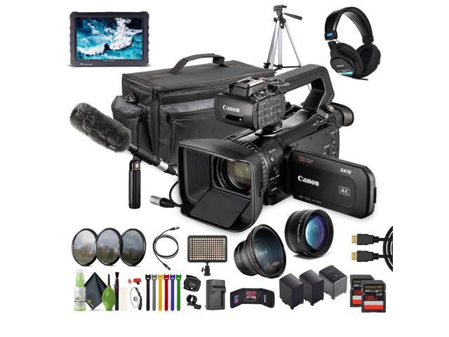 Click here for Canon XA75 PAL 4K UHD / 25p Camcorder + + 2x 128GB... prices
