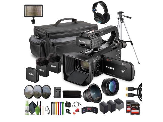Click here for Canon XA75 PAL 4K UHD / 25p Camcorder + + 2x 128GB... prices