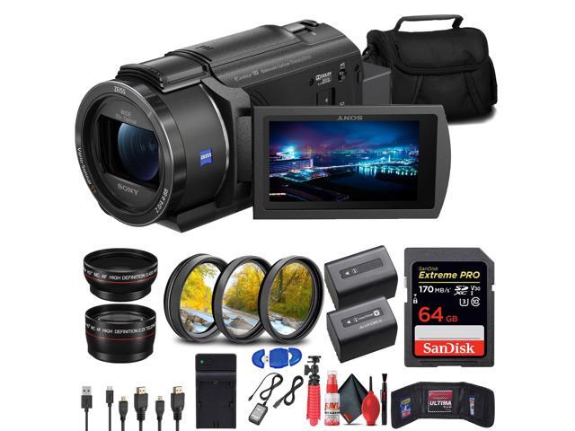 Click here for Sony FDR-AX43 UHD 4K Handycam Camcorder + 64GB Mem... prices