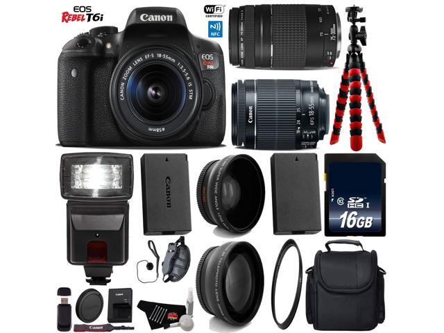 Click here for Canon EOS Rebel T6i DSLR Camera with 18-55mm IS ST... prices