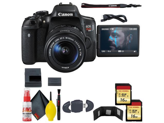 Click here for Canon EOS Rebel T6i DSLR Camera w/ 18-55mm Lens &... prices
