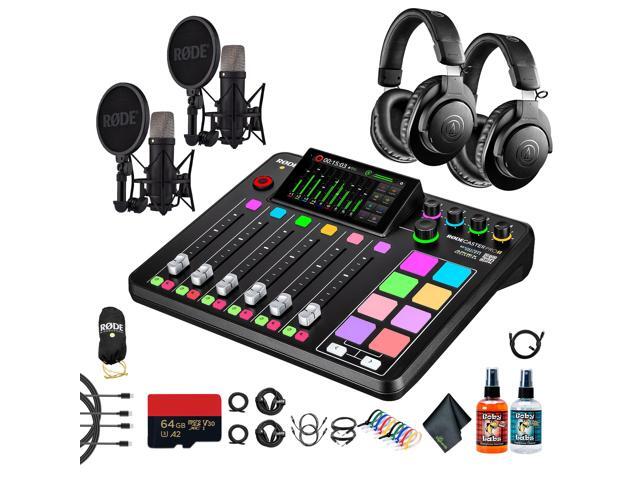 Click here for RODE RODECaster Pro II + Headphones + Podcast Micr... prices