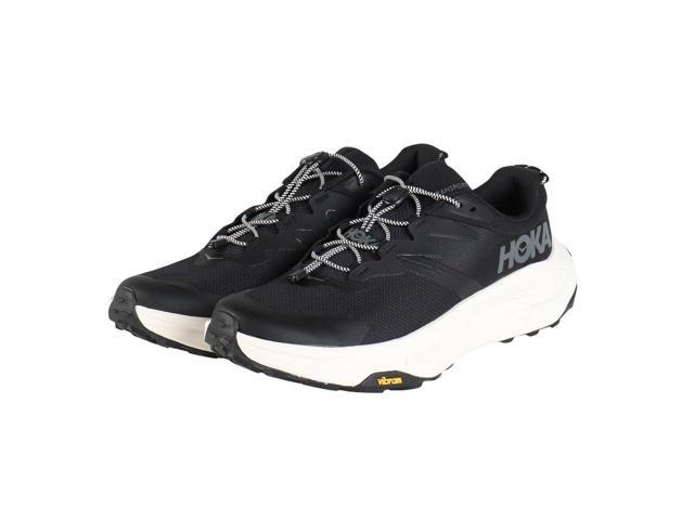 Click here for Hoka Mens Transport Sneaker  Black/Alabaster  12 prices